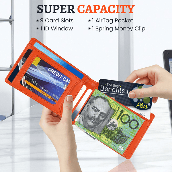 Carbon Fiber RFID Protected Leather Wallet | RFID Leather Wallet ...